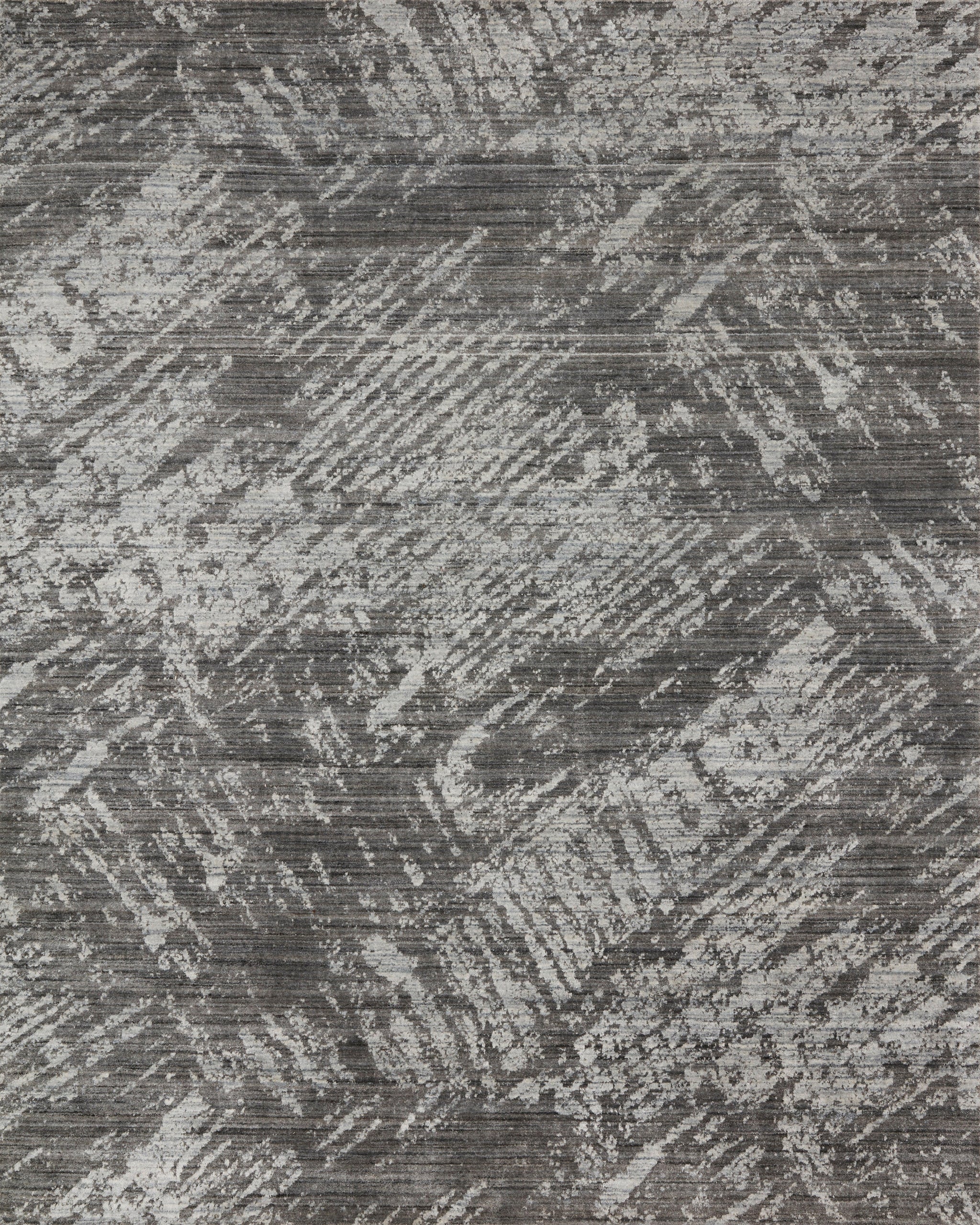 Hand-Loomed Davina Wool & Bamboo Silk Abstract Rug – Davina Collection ...